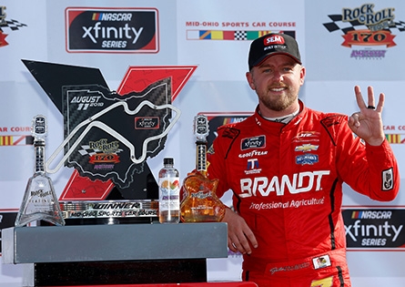 SEM Racing: New Wins by Justin Allgaier and Kevin Harvick